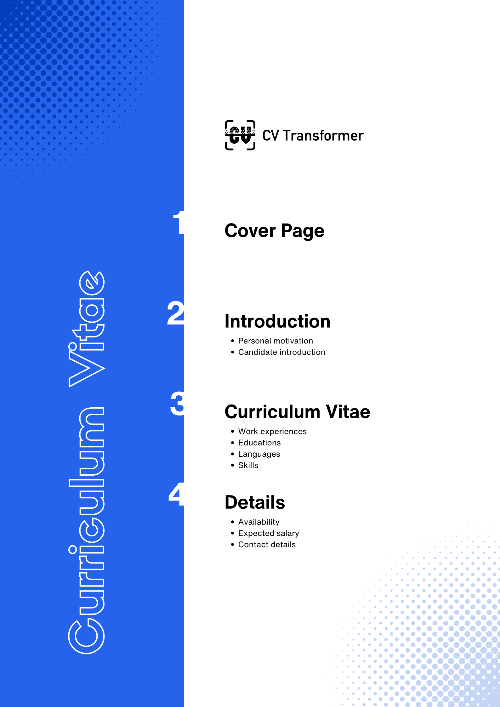 Cape Town | Layout library | CV-Transformer